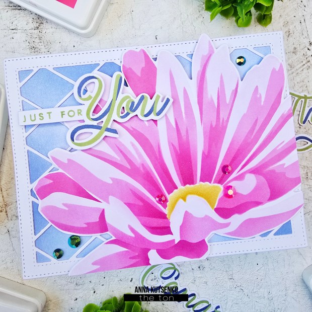 Jumbo Pink Cosmos card – The Season